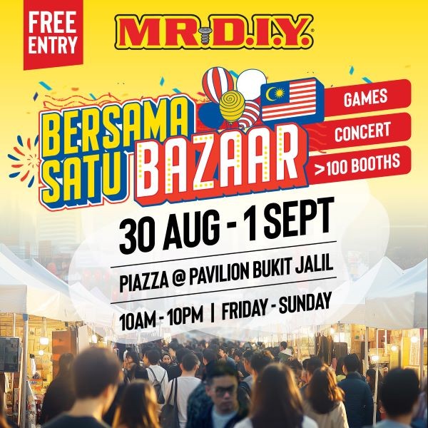 A Must-Visit This Merdeka - MR D.I.Y.’s First Merdeka Bazaar ...