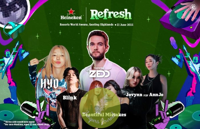Heineken® Refresh Presents Zedd And Electrifying Line-Up To Bring A New ...